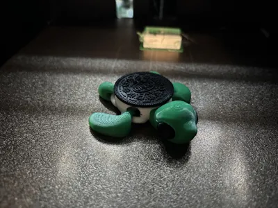 Flexi Oreo Turtle - Print in Place No Supports by 3DeepDesigns ...