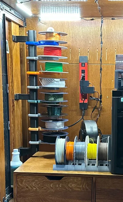 SPOOL VUE 2.0 - Filament Storage System by Peter Martin MakerWorld ...