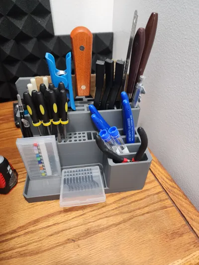 3d printing desk organizer / tool organizer by Inevitable Creations ...