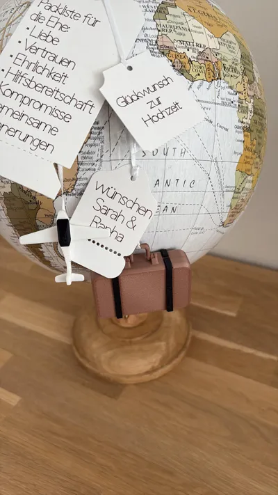 Inertia-following Glider Airplane Ornament Toy by Noke MakerWorld: Download Free 3D Models