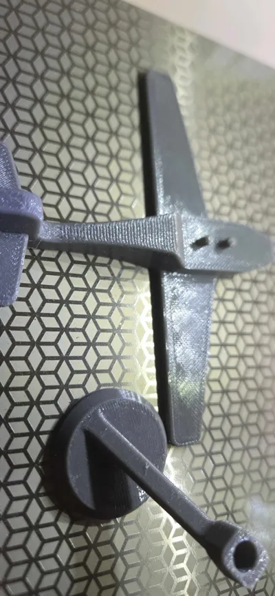 Inertia-following Glider Airplane Ornament Toy by Noke MakerWorld: Download Free 3D Models