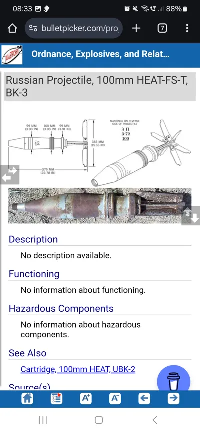 M1 Abrams Tank's Mighty 120mm Round | Full Size by Rexi Labs MakerWorld ...
