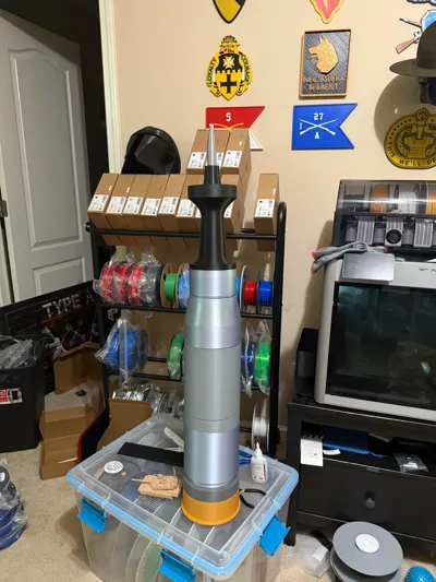 M1 Abrams Tank's Mighty 120mm Round | Full Size by Rexi Labs MakerWorld ...