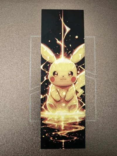 Pikachu - Bookmark - Free 3D Print Model - MakerWorld