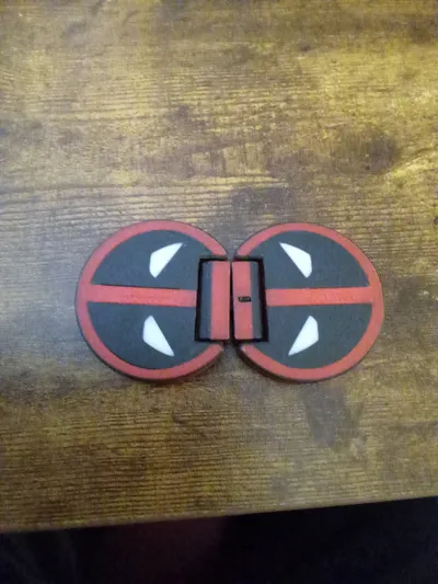 Deadpool Fidget Slider by CG PyroChild MakerWorld: Download Free 3D Models