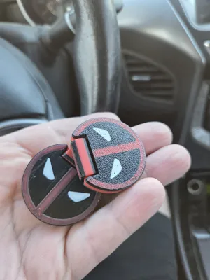 Deadpool Fidget Slider by CG PyroChild MakerWorld: Download Free 3D Models