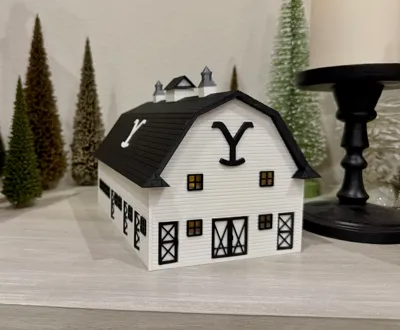 Yellowstone Stables - 1:200 Scale by Deltree3D MakerWorld: Download ...