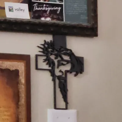 Jesus home decor With Wall Mount by Hrco69 - MakerWorld