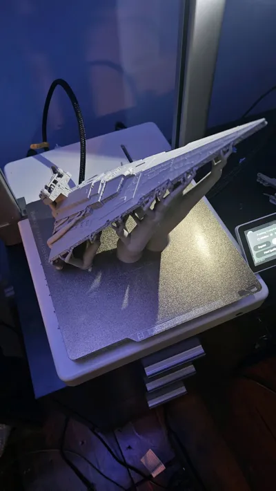 Empire Star Destroyer Space Ship - Star Wars by Mat3D MakerWorld: Download Free 3D Models