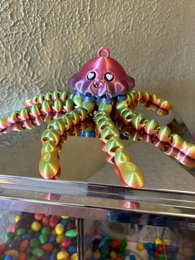 Cute articulated Jellyfish by BumLab3D MakerWorld: Download Free 3D Models