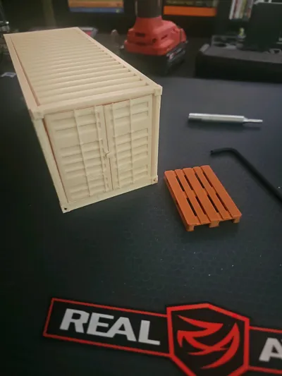 Shipping Container (80x80x200） by 疯狂的问号493 MakerWorld: Download Free 3D Models