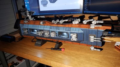 船坞 - 模块化飞船建造套件 来自 polymech3d MakerWorld：免费下载 3D 模型