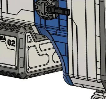 船坞 - 模块化飞船建造套件 来自 polymech3d MakerWorld：免费下载 3D 模型