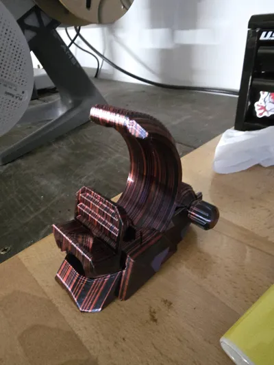 Gear Phone Stand With Lock Bolt by Pork3D.com - Free 3D Print Model ...