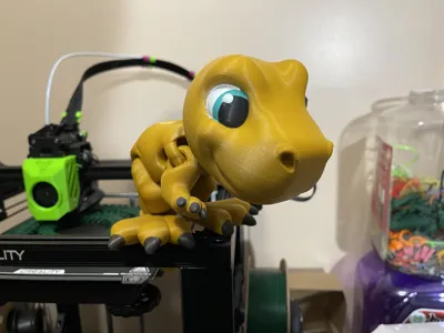 Baby T Rex Flexible Dino by The Dragons Den MakerWorld: Download Free ...