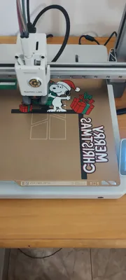 Christmas Snoopy door corner - left and right by Goomol DIY MakerWorld ...