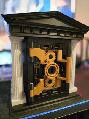 Mini Bank Vault Remix with improvements Remixed by SA3D MakerWorld ...