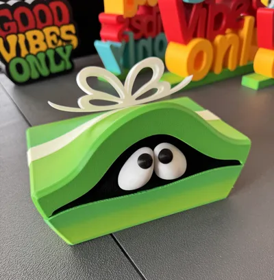 Mimic Gift Box - Free 3D Print Model - MakerWorld
