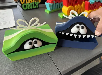 Mimic Gift Box - Free 3D Print Model - MakerWorld