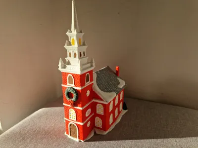 Christmas Village Church by Watson Design MakerWorld: Download Free 3D ...