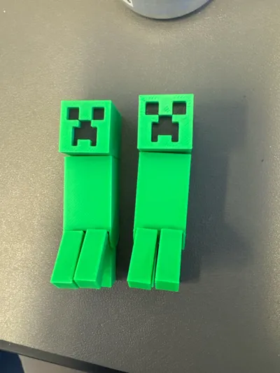 Print-in-place Creeper - Articulated Remixed by Calmec87MakerWorld ...