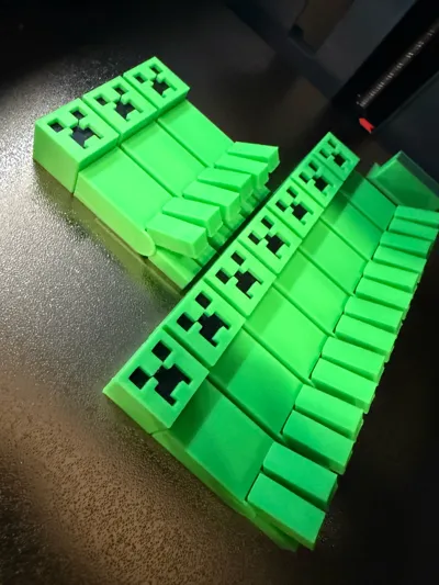 Print-in-place Creeper - Articulated - Free 3D Print Model - MakerWorld