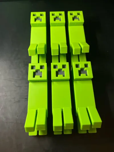 Print-in-place Creeper - Articulated Remixed by Calmec87MakerWorld ...