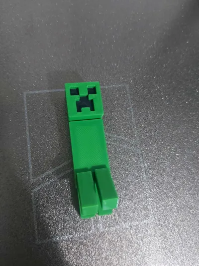 Print-in-place Creeper - Articulated Remixed by Calmec87 MakerWorld ...