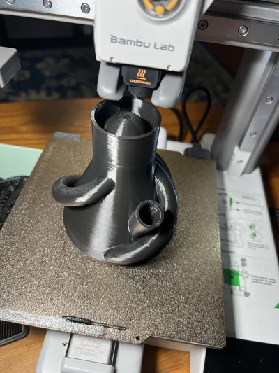 Mini Vortex Recycler Bong by Toxin_Labs MakerWorld: Download Free 3D Models