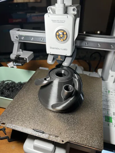 Mini Vortex Recycler Bong by Toxin_Labs MakerWorld: Download Free 3D Models