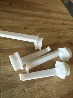 Longer EZ-Lock Hooks For HSW by Wile E. 3D - MakerWorld