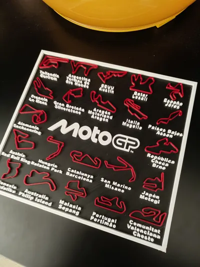 Moto GP 2025 Circuits by Andurel - MakerWorld