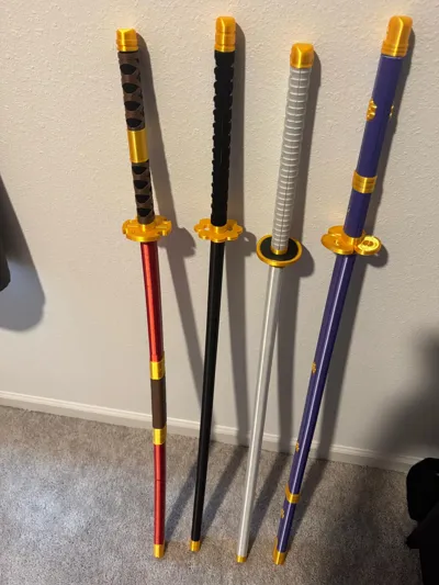 [FullBlade]Roronoa Zoro Wado Ichimonji - Free 3D Print Model - MakerWorld