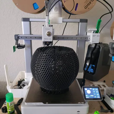 Airless Basketball - for BIQU PLA-HR filament - Free 3D Print Model ...