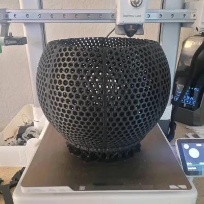 Airless Basketball - for BIQU PLA-HR filament - Free 3D Print Model ...