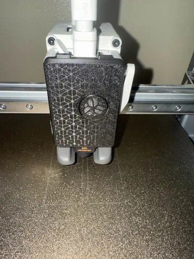 A1/Mini Extruder Cover (trapezoid pattern) by xKen MakerWorld: Download ...