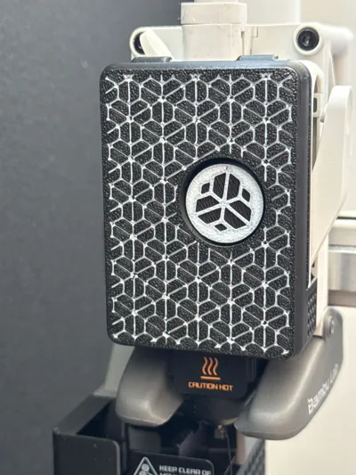 A1/Mini Extruder Cover (trapezoid pattern) by xKen MakerWorld: Download ...