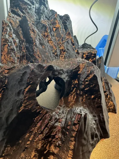 Corner Aquatic Grotto by haRICOvert MakerWorld: Download Free 3D Models