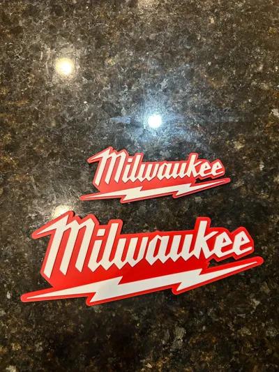 Milwaukee Logo - Free 3D Print Model - MakerWorld