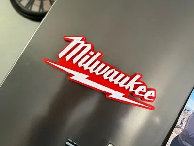 Milwaukee Logo - Free 3D Print Model - MakerWorld