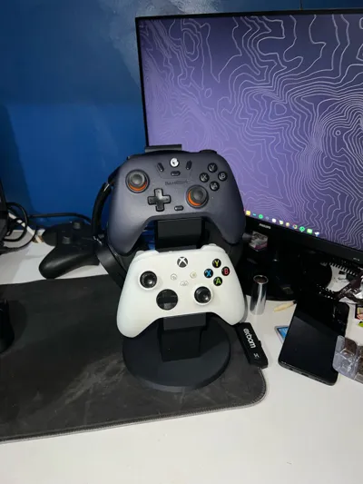 Dual Xbox Controller Stand by Creat3DWorks MakerWorld: Download Free 3D ...