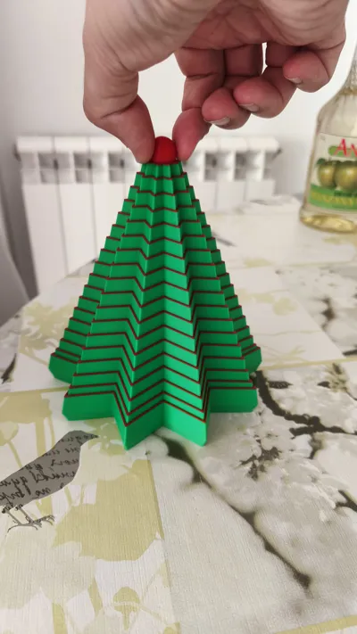Pop Up Christmas Tree Fidget Ornament by JOLKA MakerWorld: Download ...