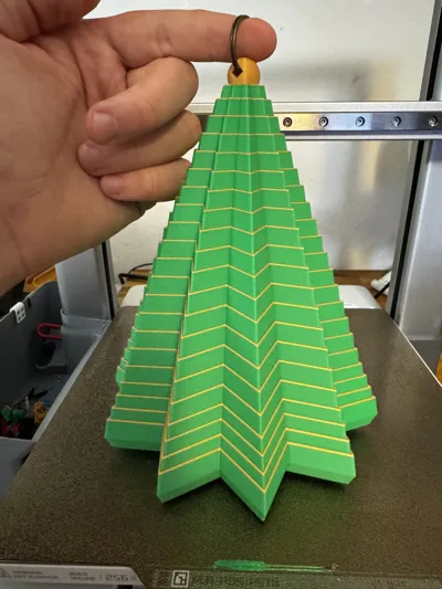 Pop Up Christmas Tree Fidget Ornament by JOLKA MakerWorld: Download ...