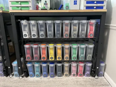 Ultimate Filament Storage | Cereal Box Storage - Free 3D Print Model ...