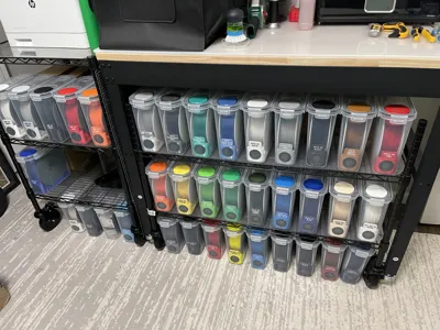 Ultimate Filament Storage | Cereal Box Storage by Printelangelo MakerWorld: Download Free 3D Models