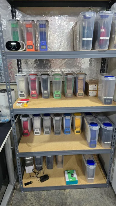 Ultimate Filament Storage | Cereal Box Storage by Printelangelo ...