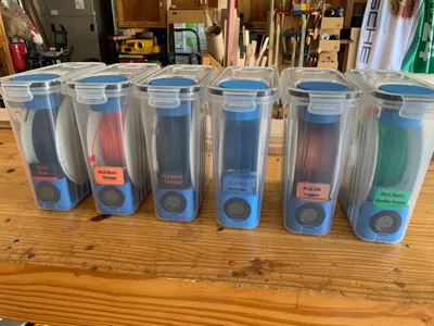 Ultimate Filament Storage | Cereal Box Storage by Printelangelo ...