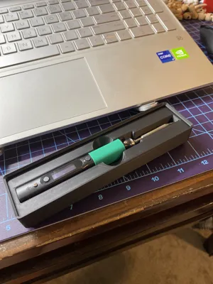 Pinecil V2 Gridfinity Soldering Iron + Tip holders by Jamie - MakerWorld