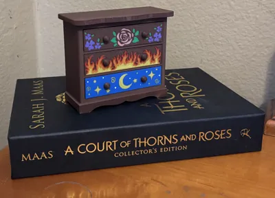 Feyre's Dresser - Miniature Drawer (Acotar) by JayminProd MakerWorld ...