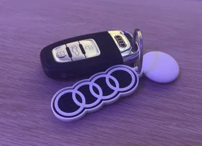 Audi Keychain by MORTI$ MakerWorld: Download Free 3D Models